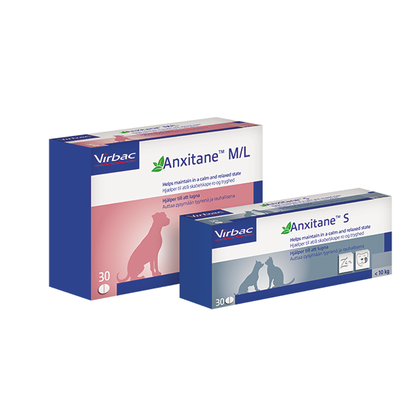 Anxitane L-Theanine tablets for dogs and cats | Virbac