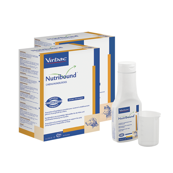 Nutribound helping revitalise pets during periods of inappetence| Virbac